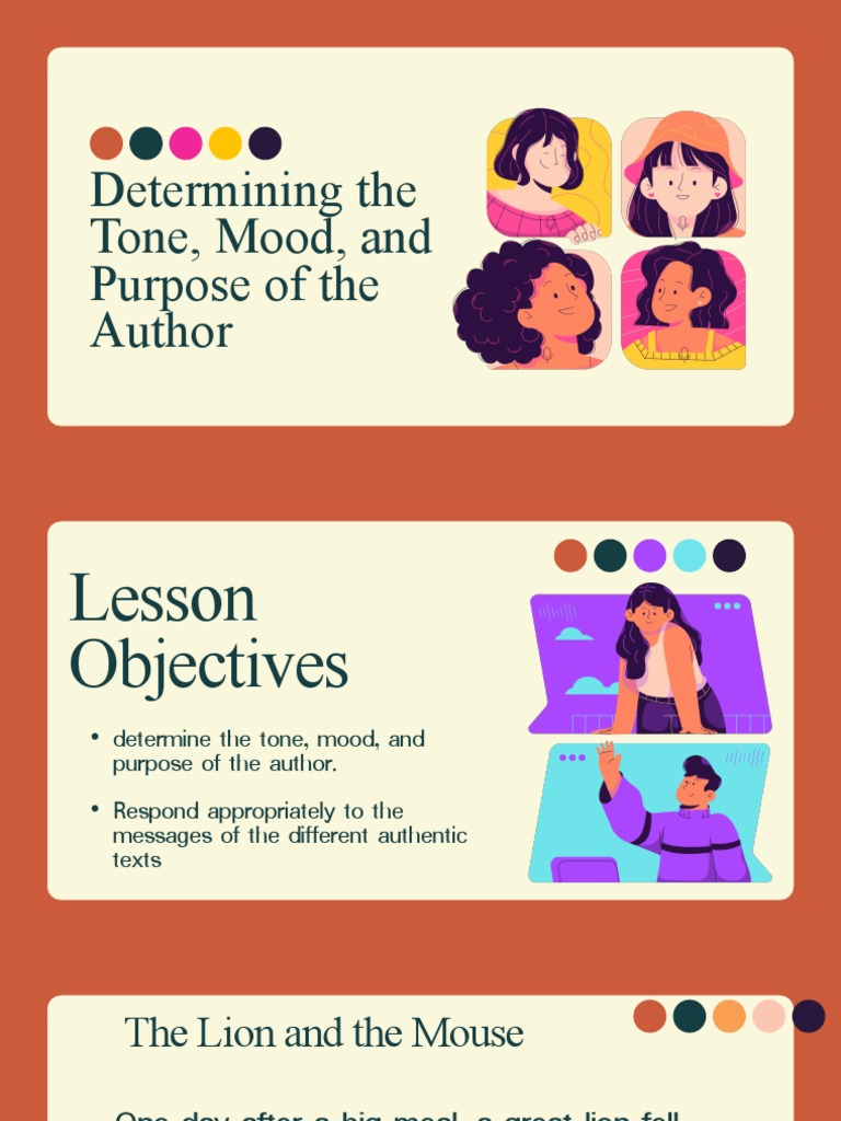 Analyzing Tone, Mood, and Purpose | PDF