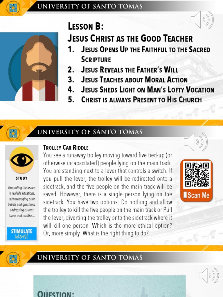 2 - Jesus Christ As The Good Teacher | PDF | Jesus | Id