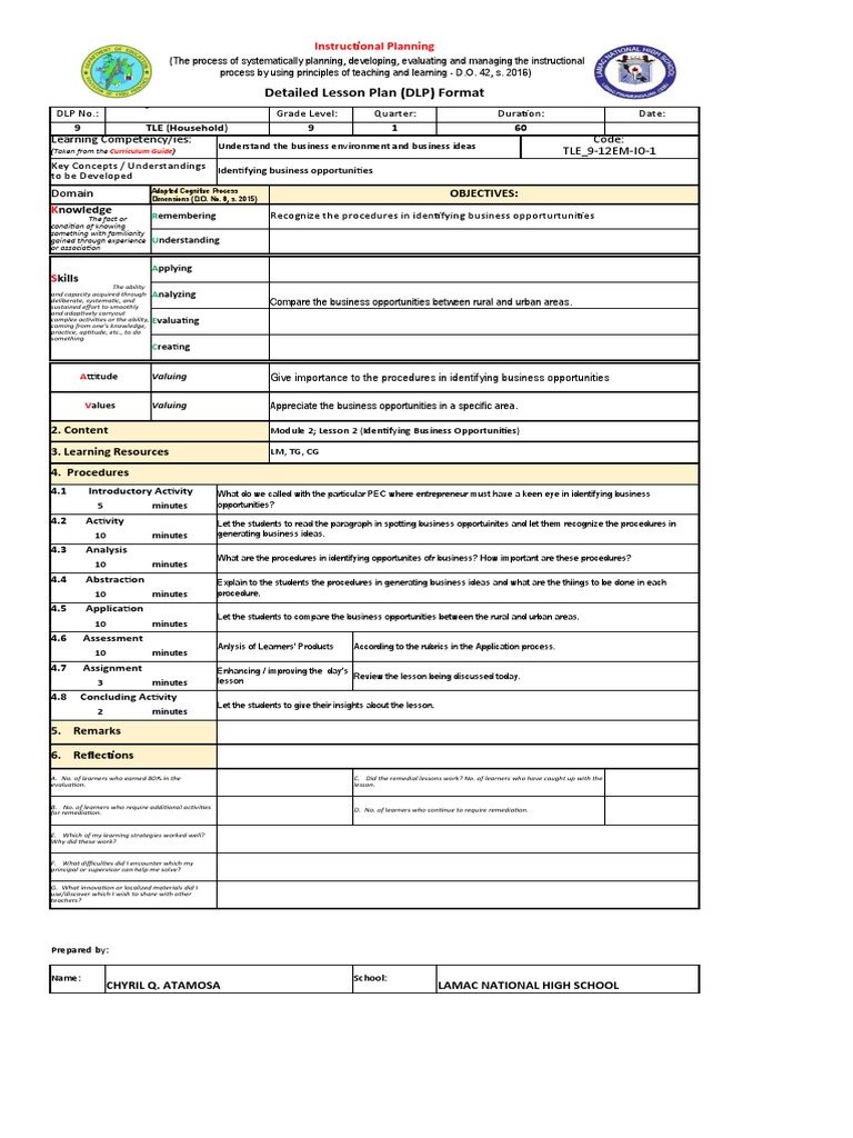 DLP-CO1 English 7 | PDF