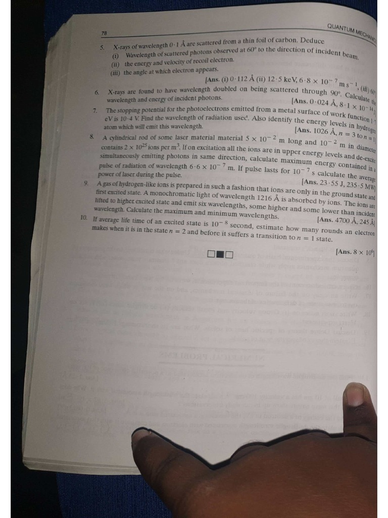 One Dimensional Problem | PDF