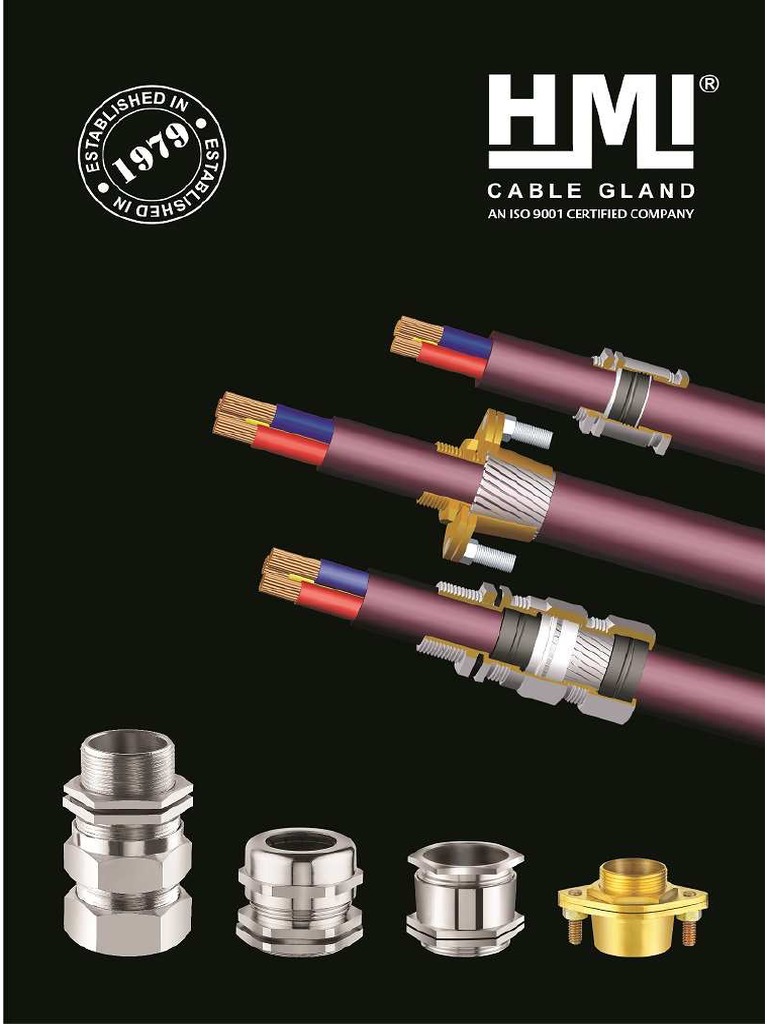 Hmi Cable Glands Catalog New | PDF