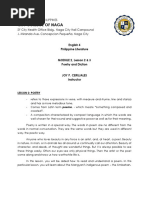 The Ambahan: Mangyan Indigenous Poem of The Philippines | PDF | Poetry ...