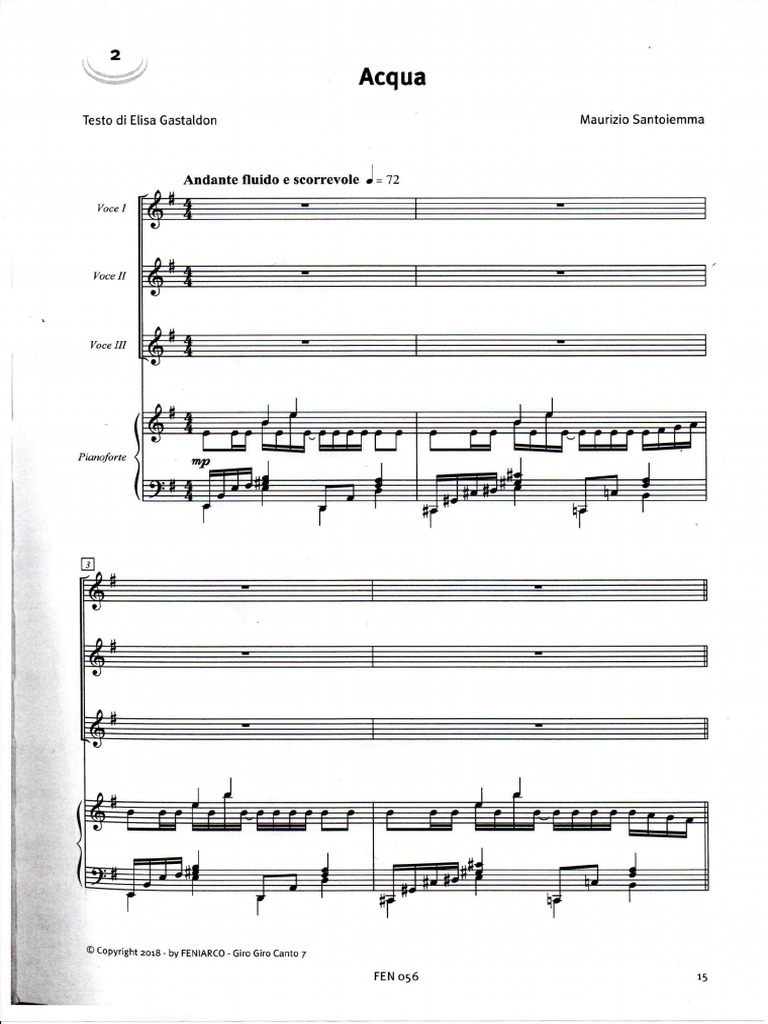 Santoiemma Acqua | PDF