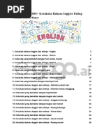 5000 Kosakata Bahasa Inggris | PDF