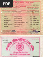 B.tech Marksheet | PDF