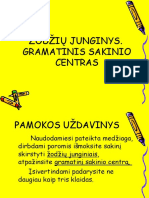 Nosiniu Raidziu Rasymas Zodziu Saknyje - Taisykles - Pask. | PDF
