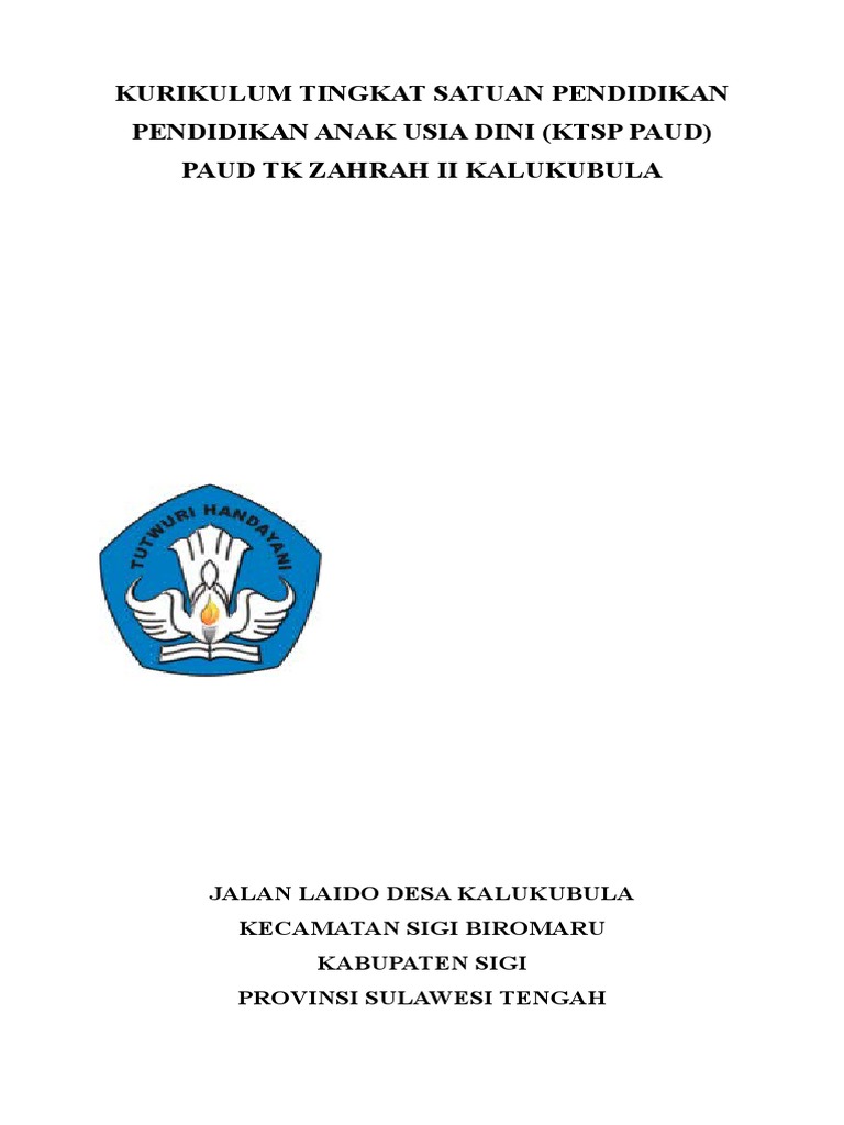 Cover KTSP TK | PDF