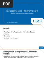 POOI - Unidad 2 | PDF | Objeto (informática) | Herencia (Programación Orientada a Objetos)