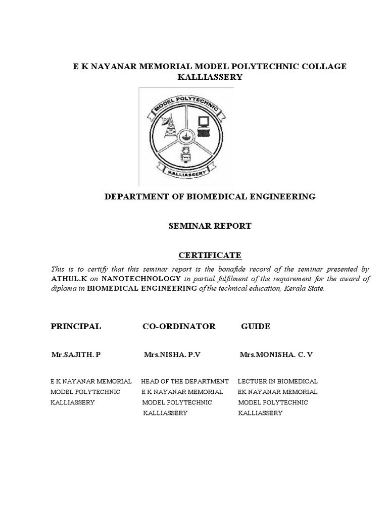 E K Nayanar Memorial Model Polytechnic Collage Kalliassery | PDF ...