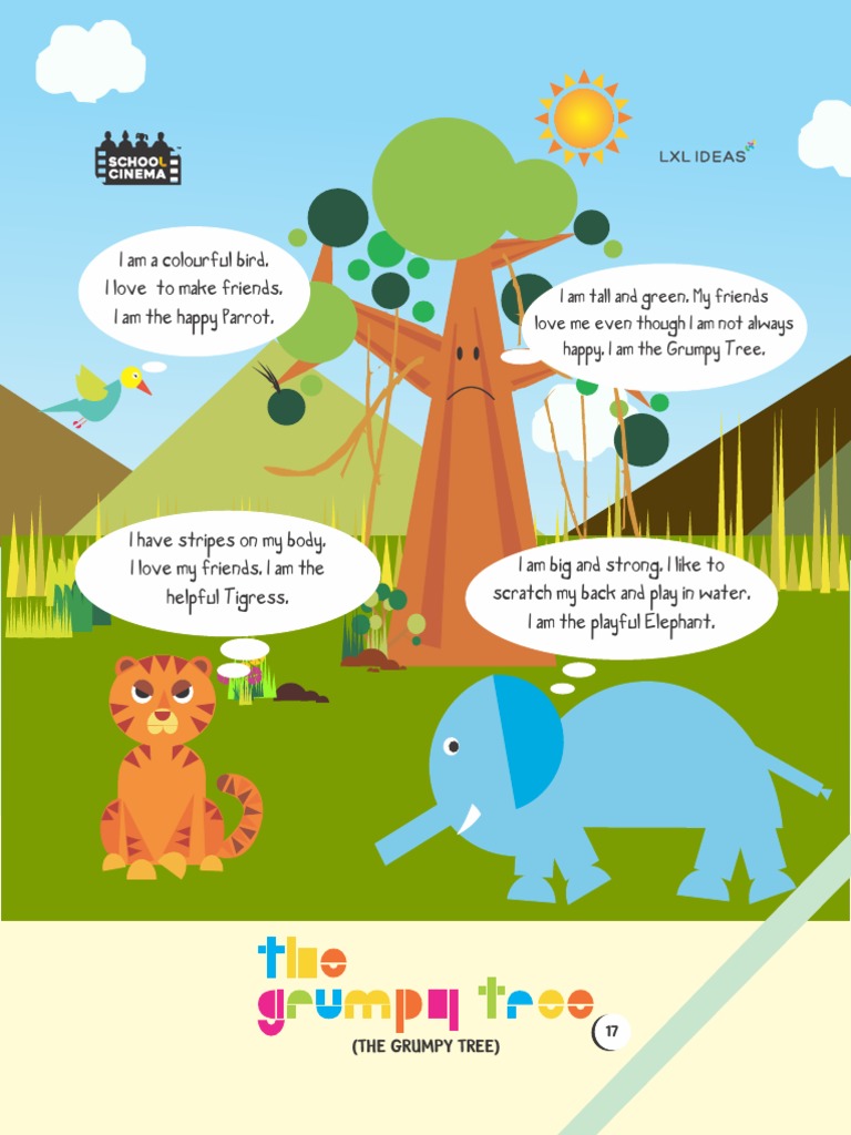 SW Class 1st Chapter 2 The Grumpy Tree | PDF | Home & Garden