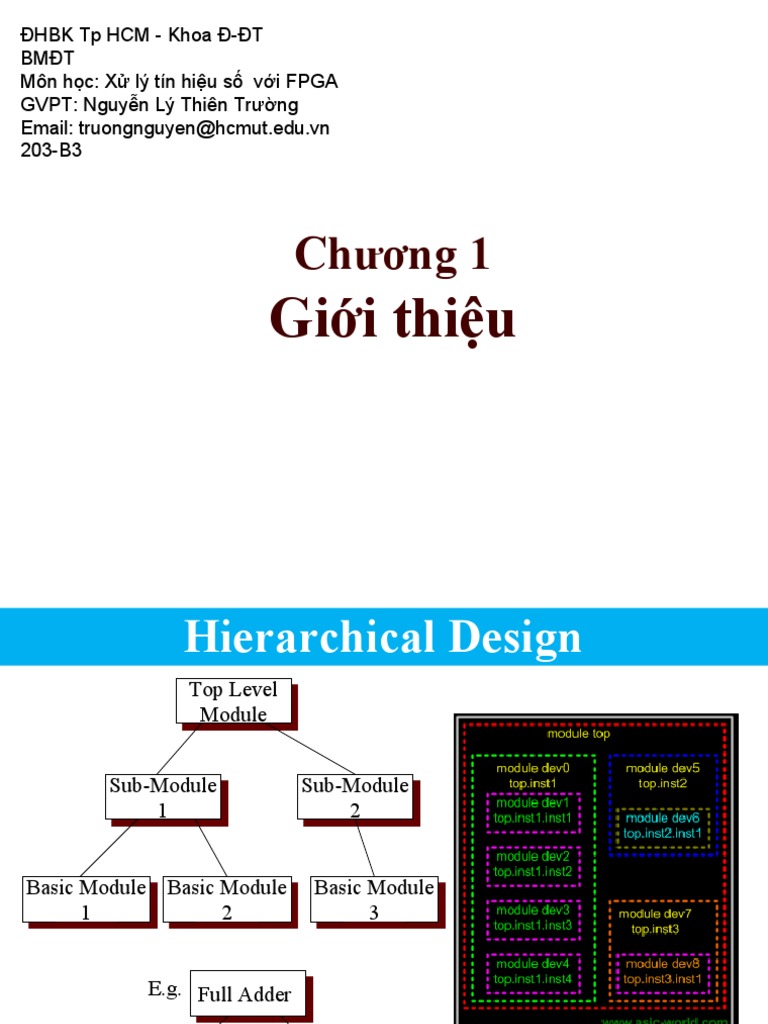 Xử Lý Tín Hiệu Số Với FPGA | PDF | Digital Electronics | Computer Science