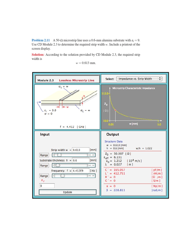 Hw3 Solution Pdf Antenna Radio Electrical Engineering 