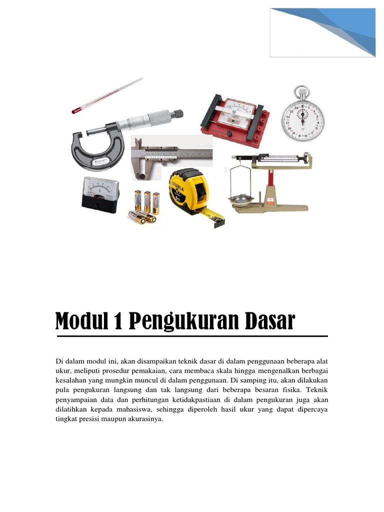 1.pengukuran Dasar | PDF