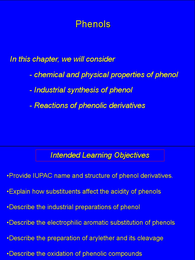 Phenol | PDF | Ether | Phenols
