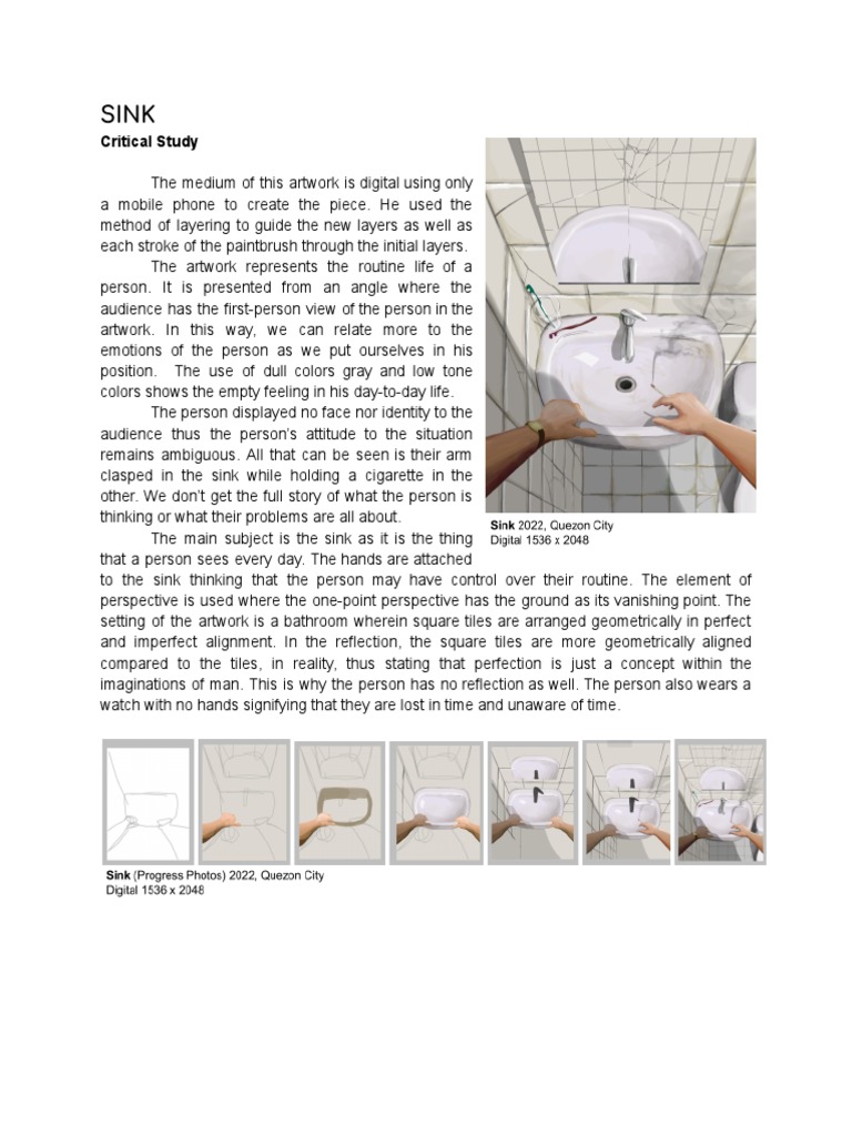 Sink | PDF | Cognitive Science | Cognition