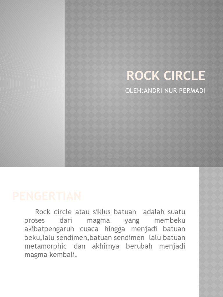 Rock Circle | PDF