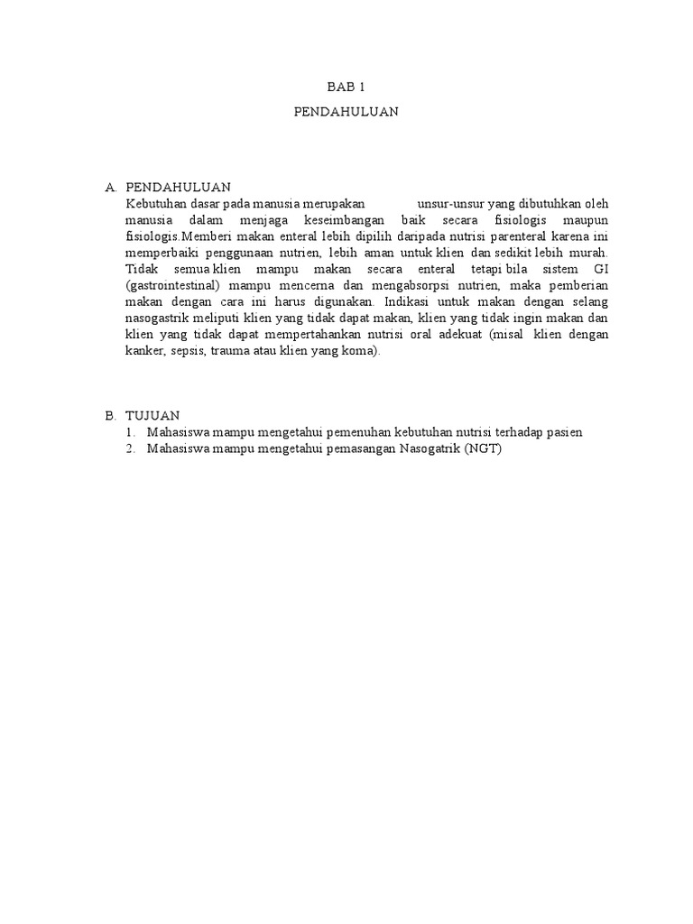 Proposal Sonde Perin | PDF | Kesehatan Holistik