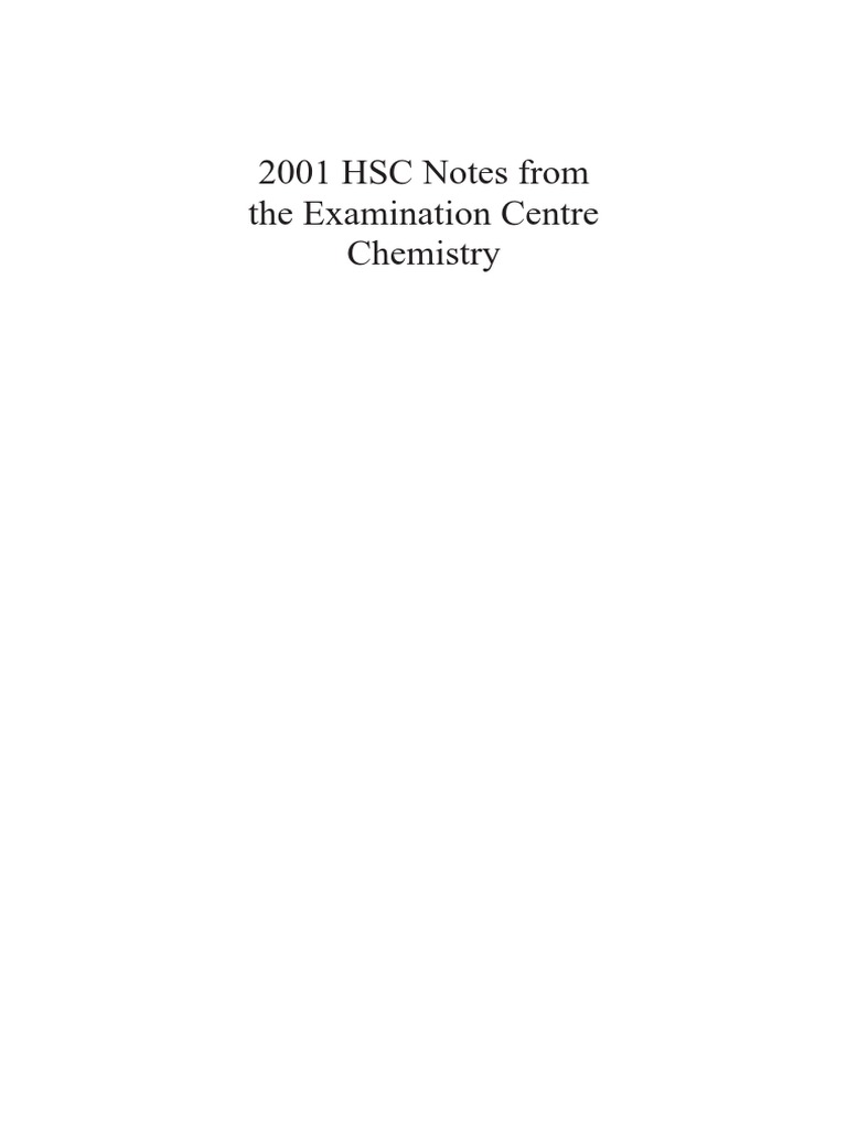 2001 Chem Hsc Marking Guidelines Pdf 
