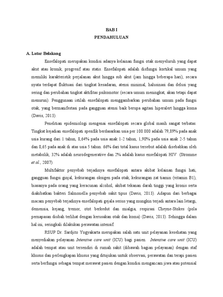 Bab Awal Icu | PDF