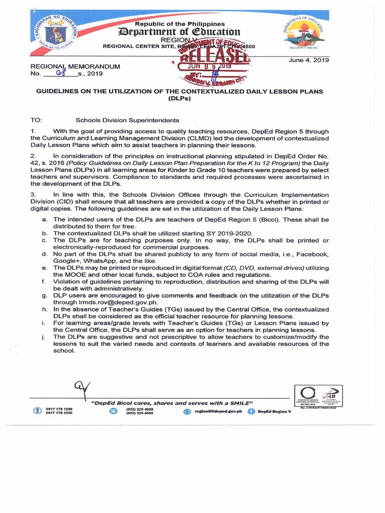 ROV - RM - 68 - s2019 - Guidelines On The Utilization of The ...