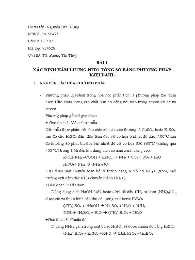 Bai 1 - Nguyen Huu Hung | PDF