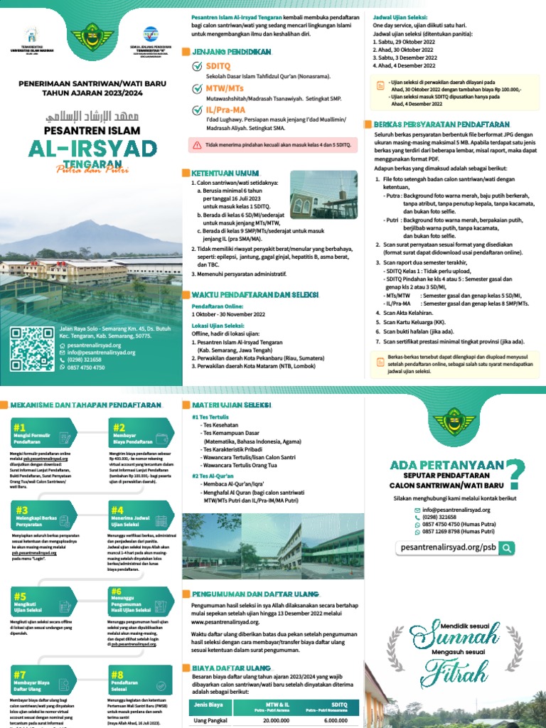 Brosur PSB Pia 2023 2024 | PDF