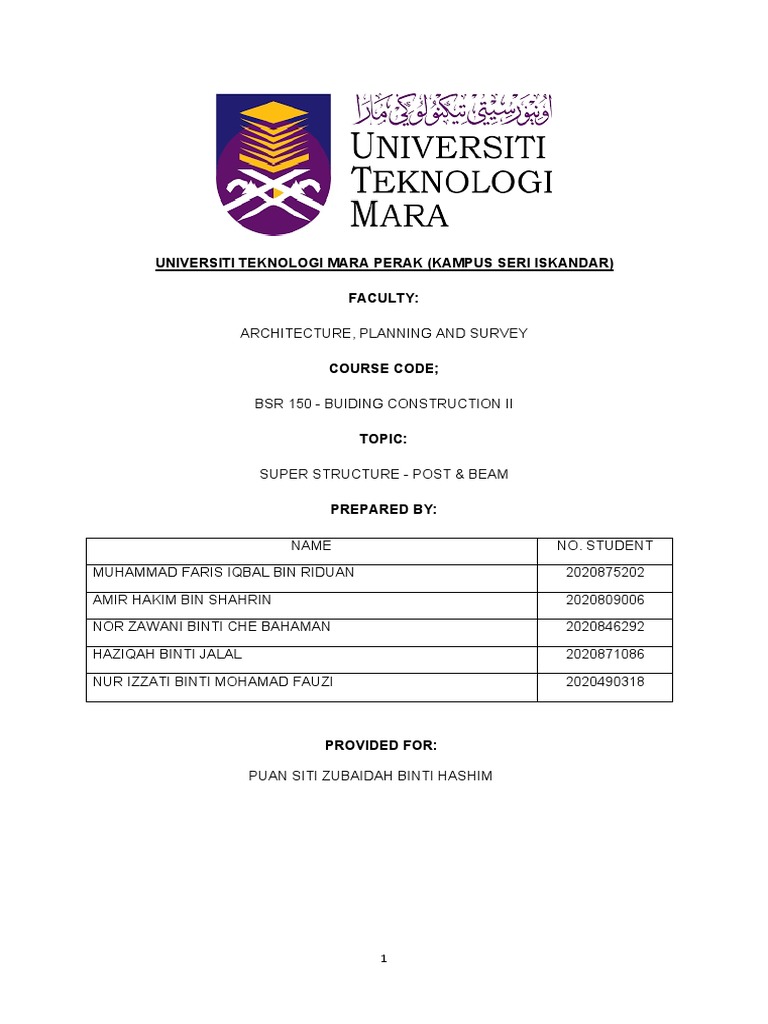 BSR 150 Assignment 1 | PDF