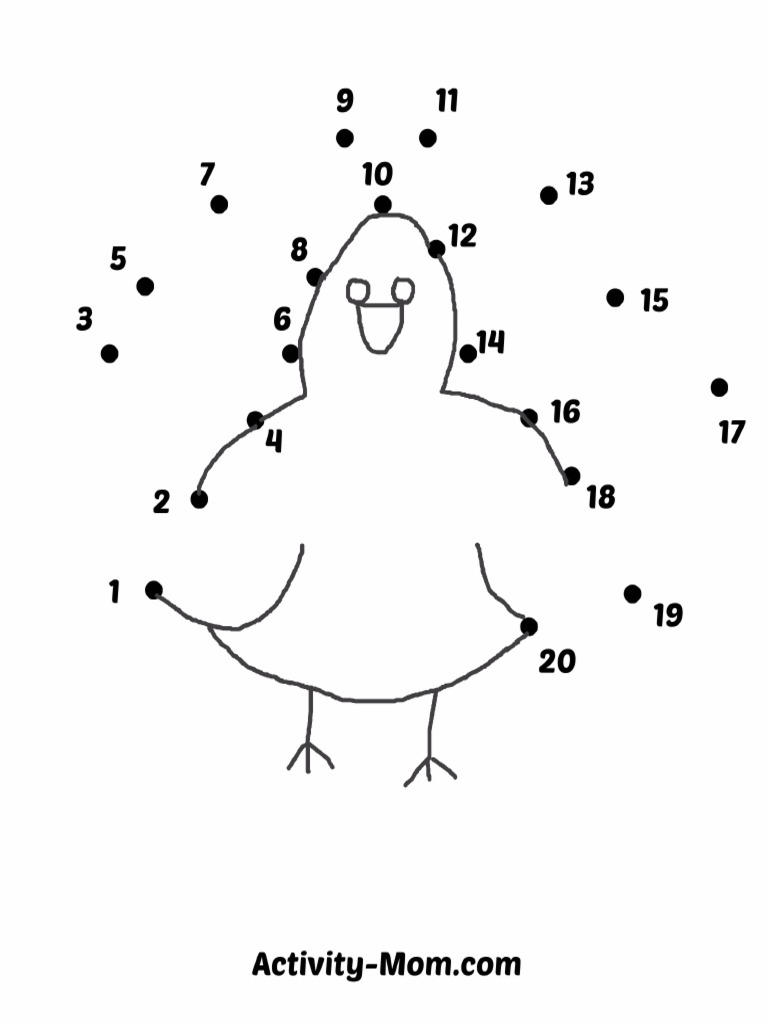 Turkey Dot To Dot | PDF