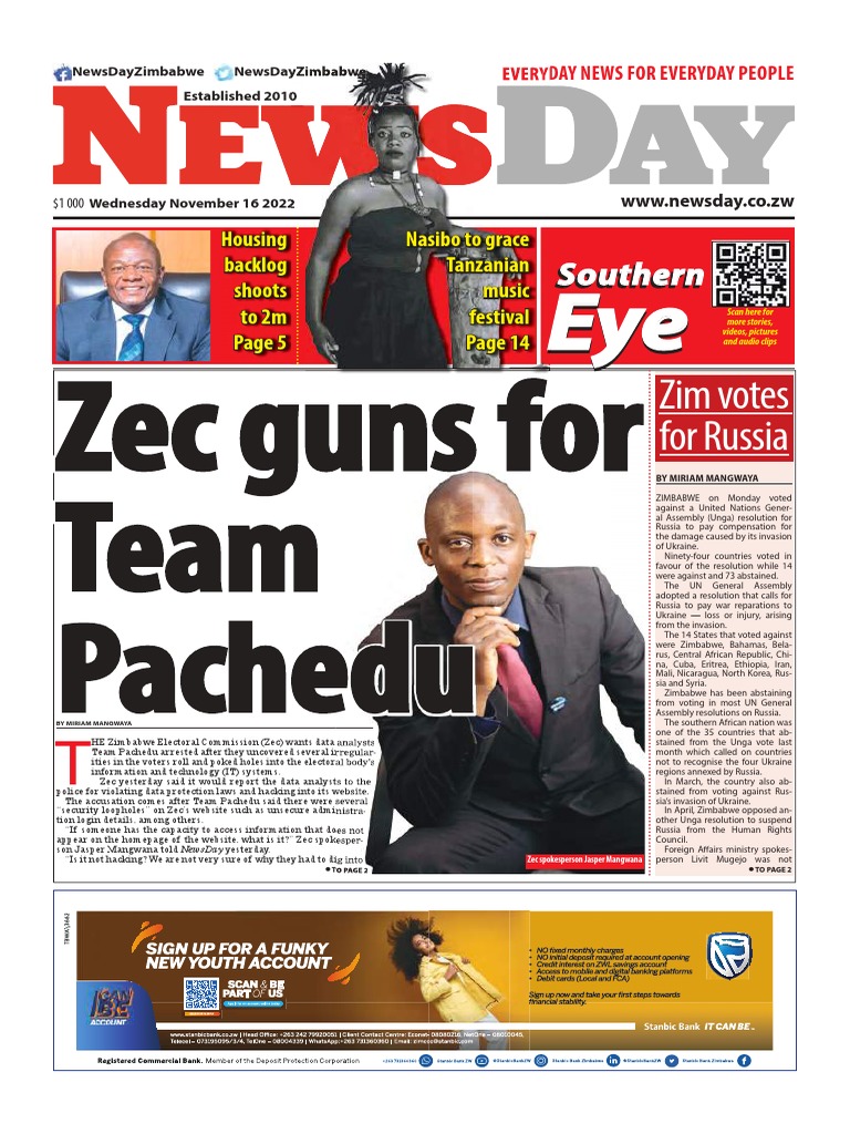 Newsday 161122 | PDF