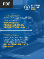 Law No 27 of 2022 On Personal Data Protection | PDF | Information Privacy | Risk