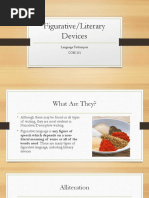 Figurative Language in Hatchet Cheat Sheet | PDF | Irony