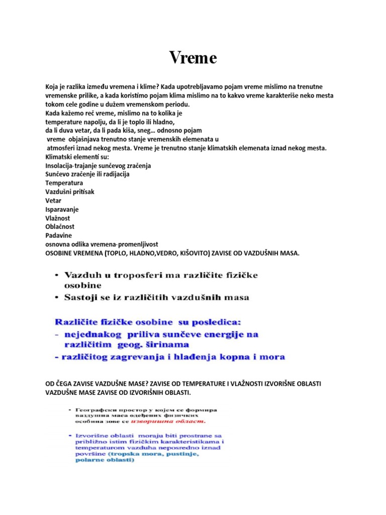 Vreme | PDF