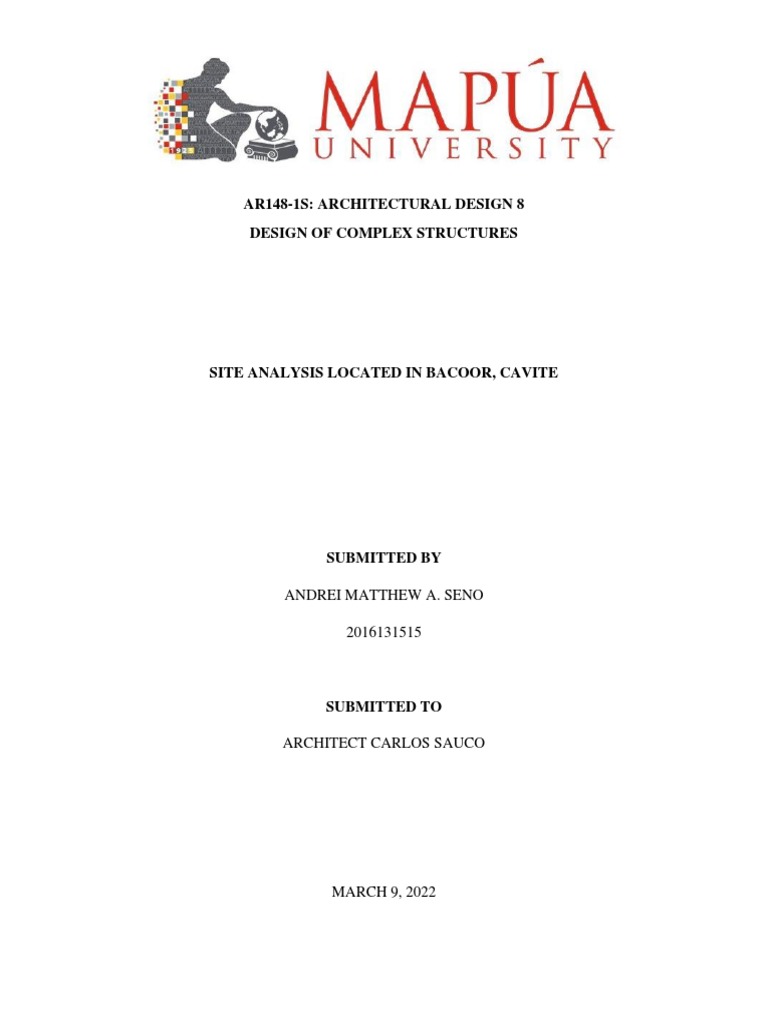 Site Analysis in Bacoor Cavite | PDF