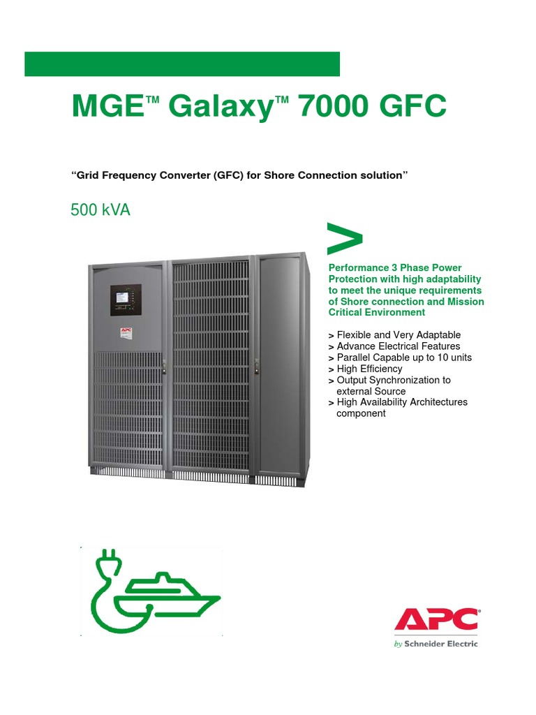 Galaxy 7000 GFC Brochure | PDF