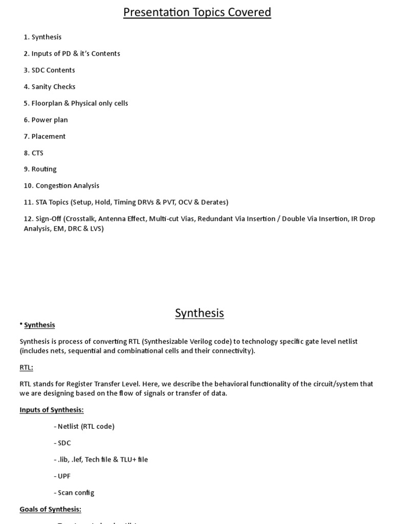 PD Presentation | PDF