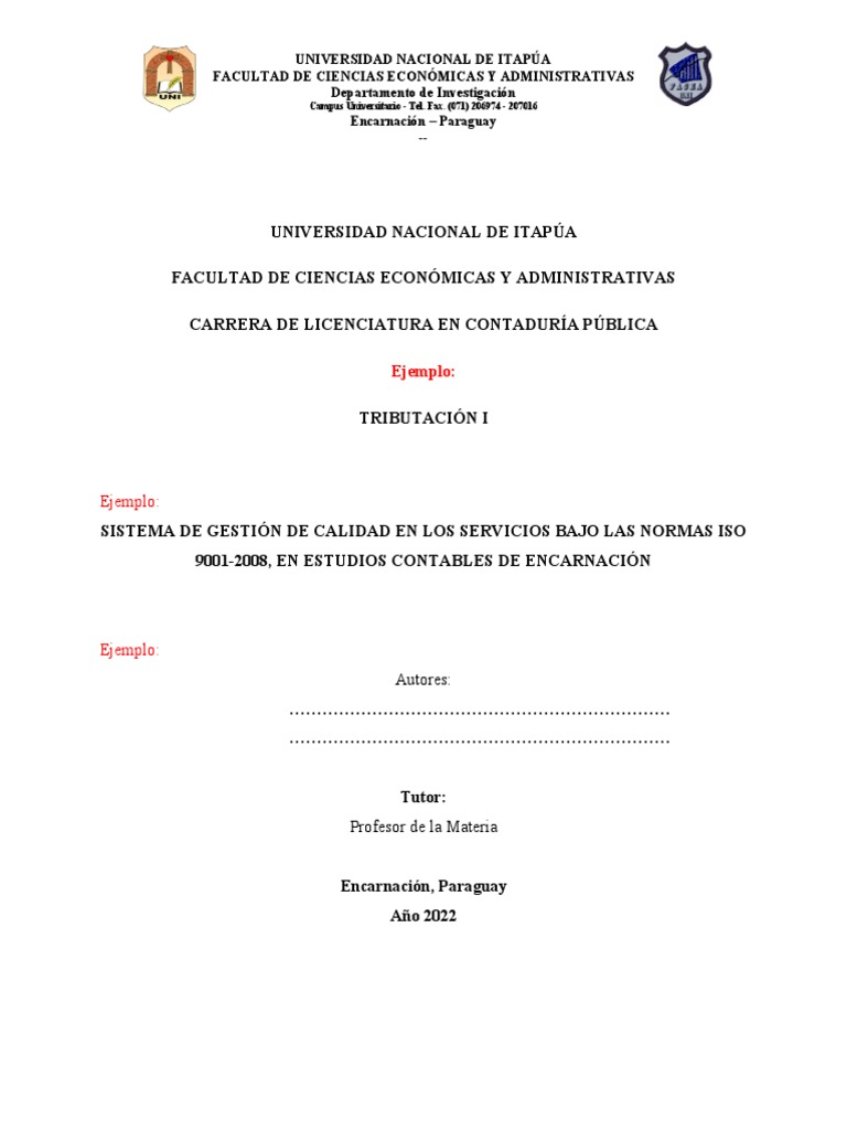 Modelo FORMATO INVESTIGACIÓN-Anexo Resol. C.D. #21-2015 | PDF ...