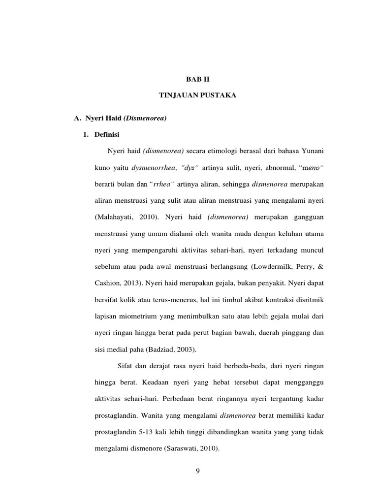 PMS 13 6. Bab Ii | PDF