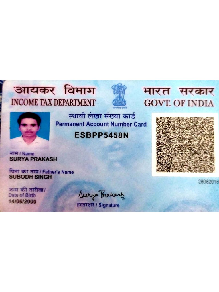 Pan Card | PDF