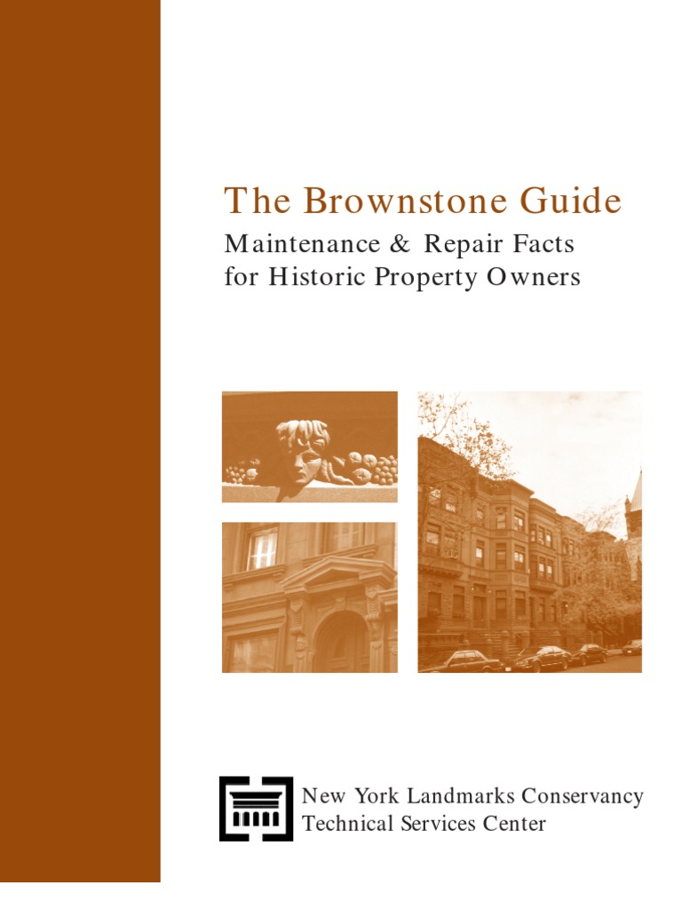Brownstone Guide | PDF | Concrete | Masonry