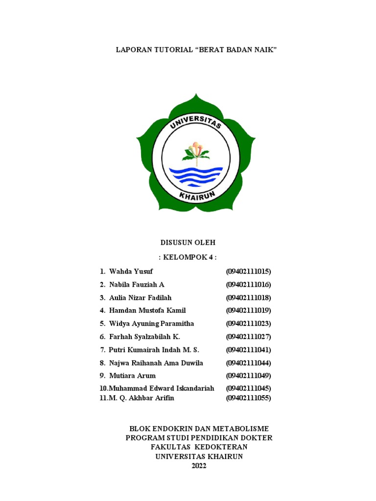 Laporan Tutorial Modul BB Naik Kelompok IV | PDF