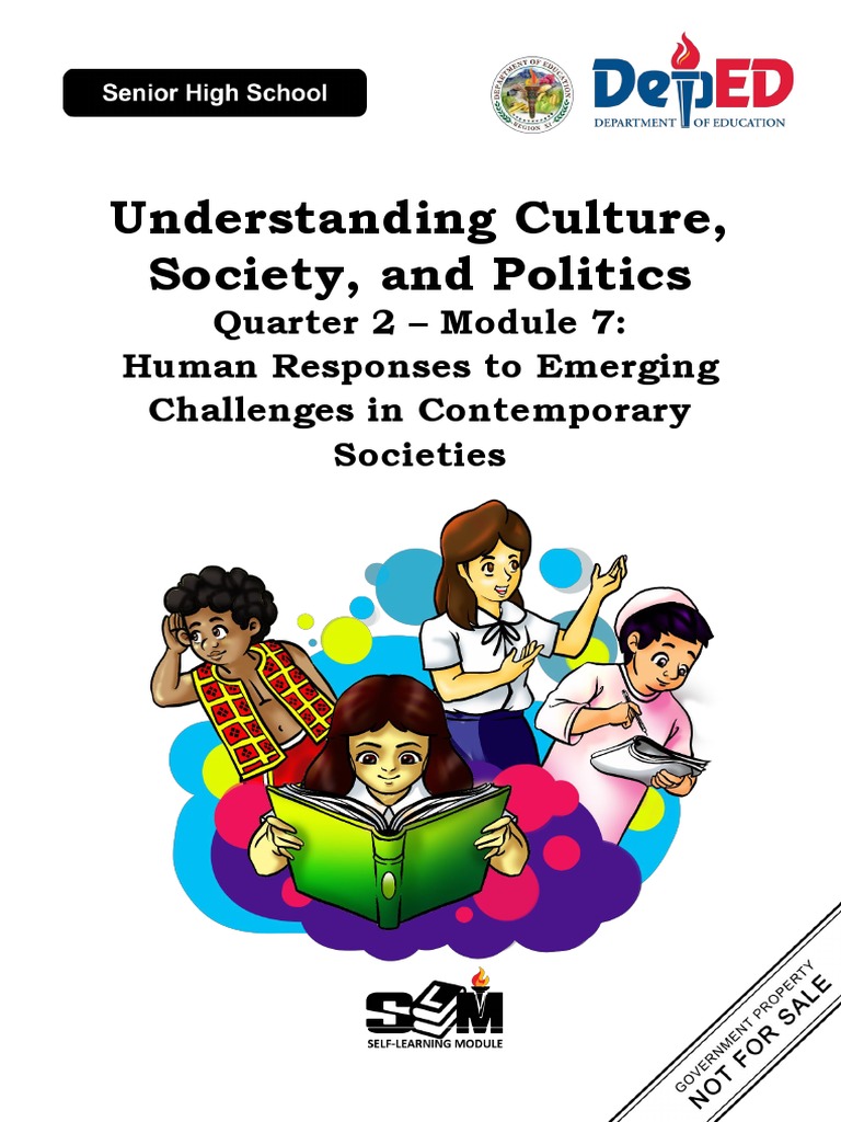 Shs Ucsp q2 Mod7 Human Responses To Emerging Challenges | PDF | Learning | Economic Growth