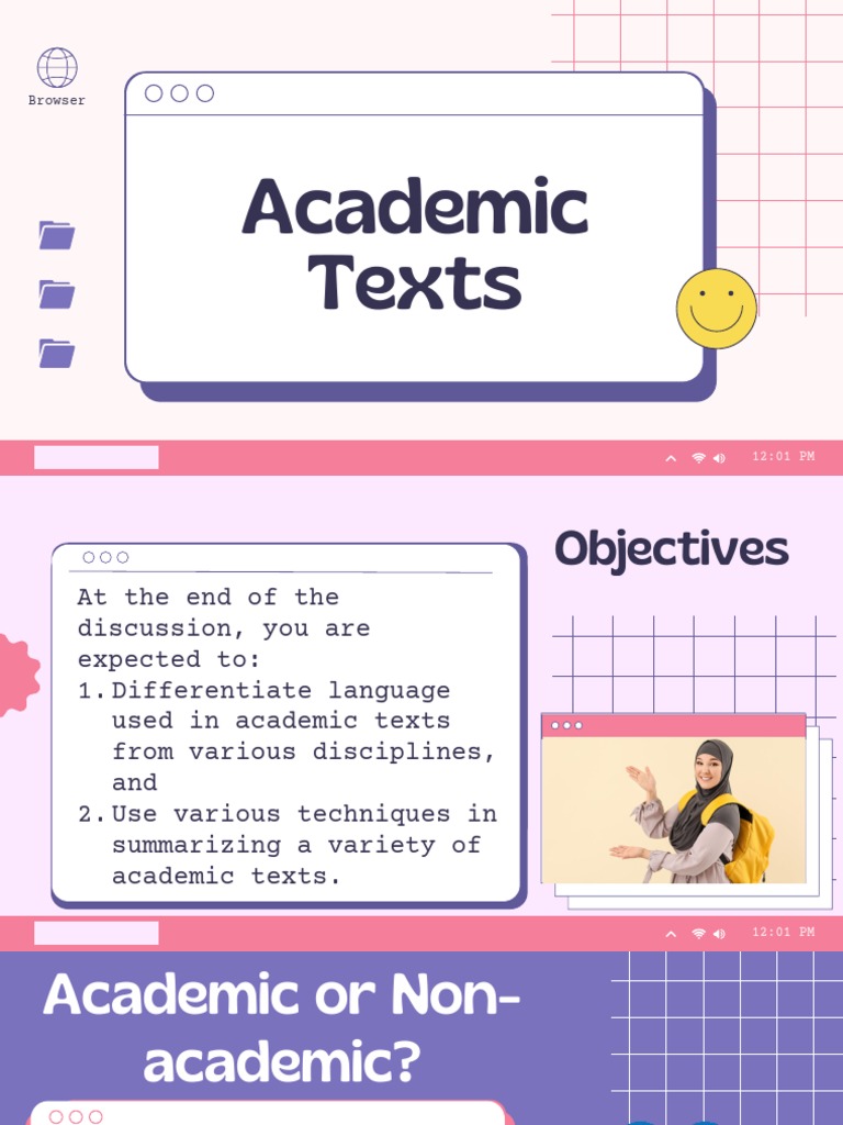 8 Main Language Features of Academic Texts | PDF | Abstract (Summary ...