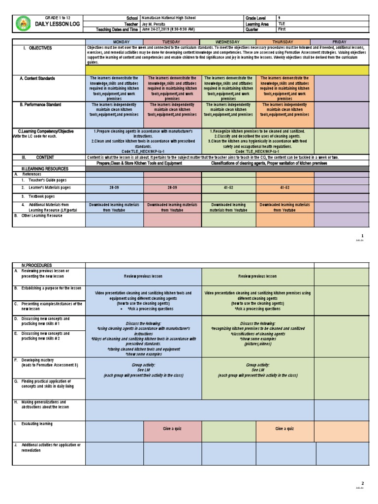 DO-42-s2016-patterned-DLL-TLE 9 - 4th | PDF
