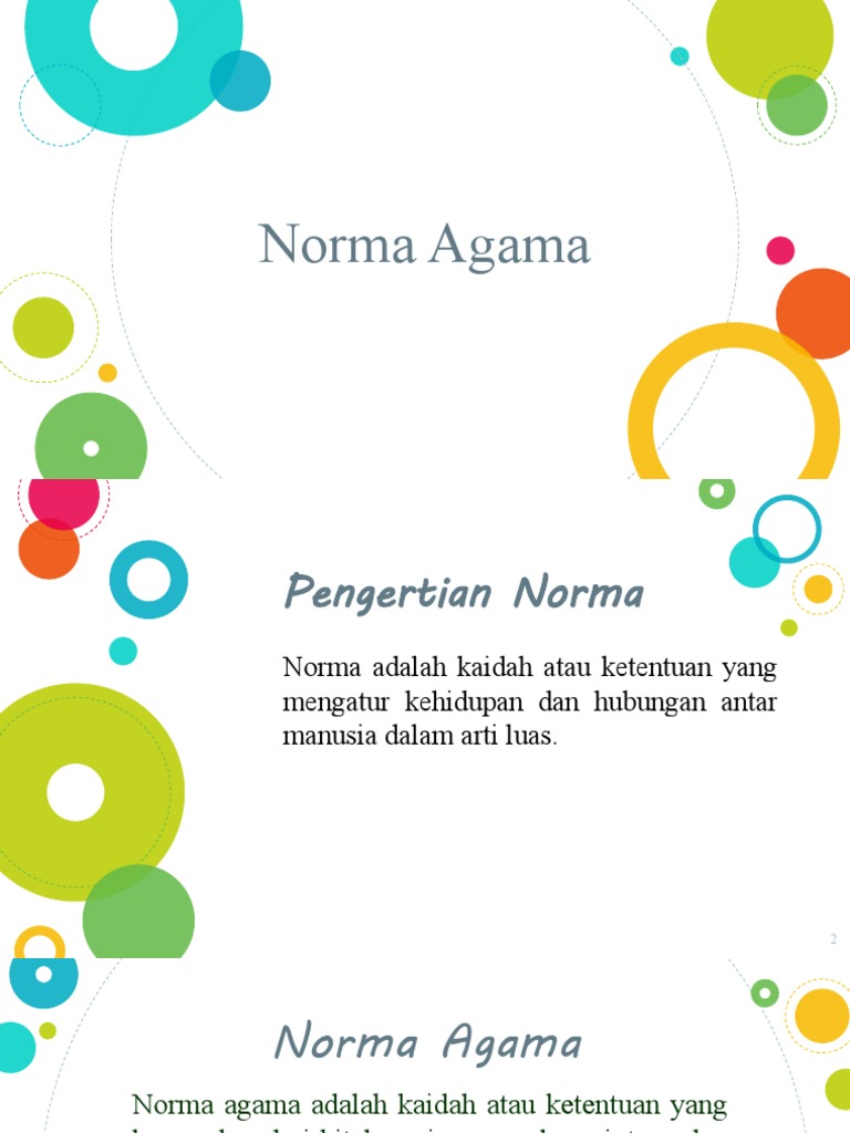 Norma Agama | PDF