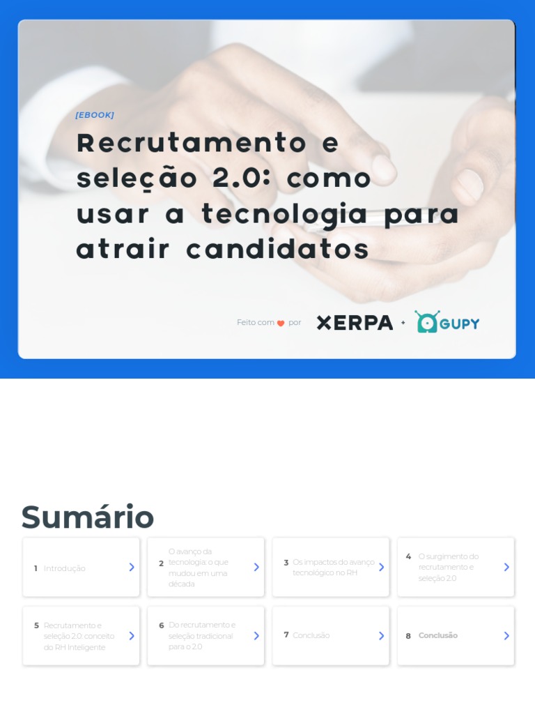 Ebook Recrutamento Selecao 2.0 Xerpa Gupy | PDF