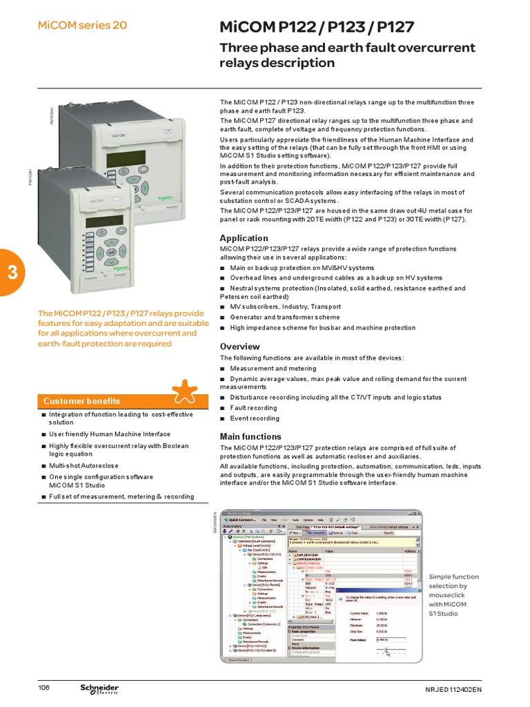 Micom 12x New | PDF | Relay | Transformer