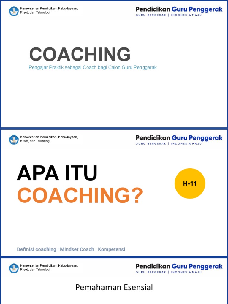 LMS - Sesi 1 - Modul 4 - Coaching - Definisi Sampai RASA | PDF
