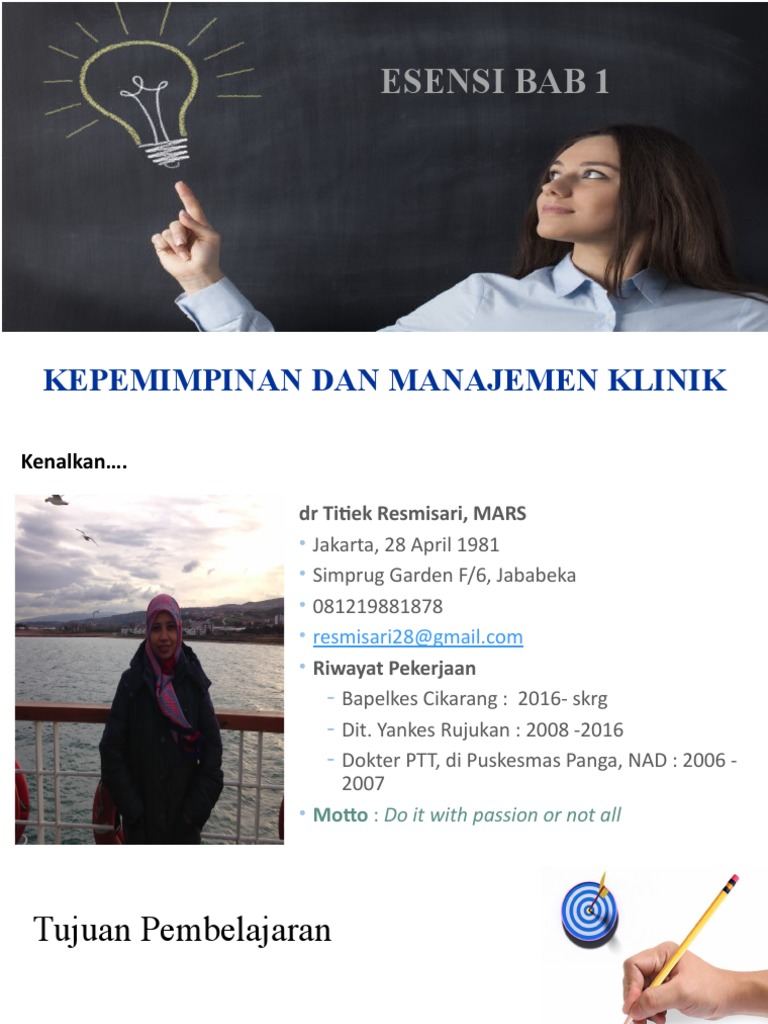ESENSI BAB I KLINIK DG EP@dr Jamilah | PDF