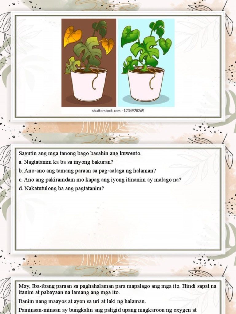 Lesson 22 Ang Halaman Ni Martha | PDF