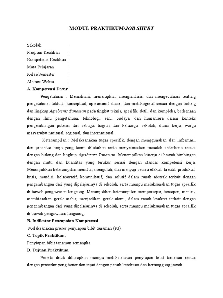 LKPD Praktikum | PDF